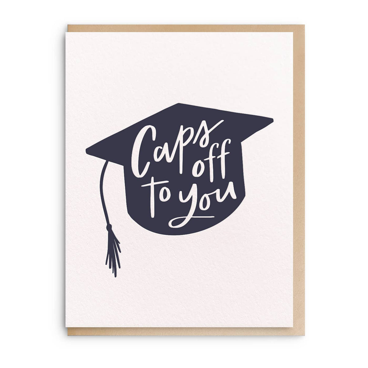 Caps Off Graduation Card – Pulp & Circumstance