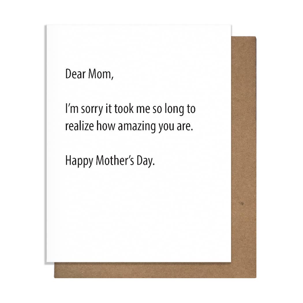 Amazing Mom - Mother's Day Card – Pulp & Circumstance