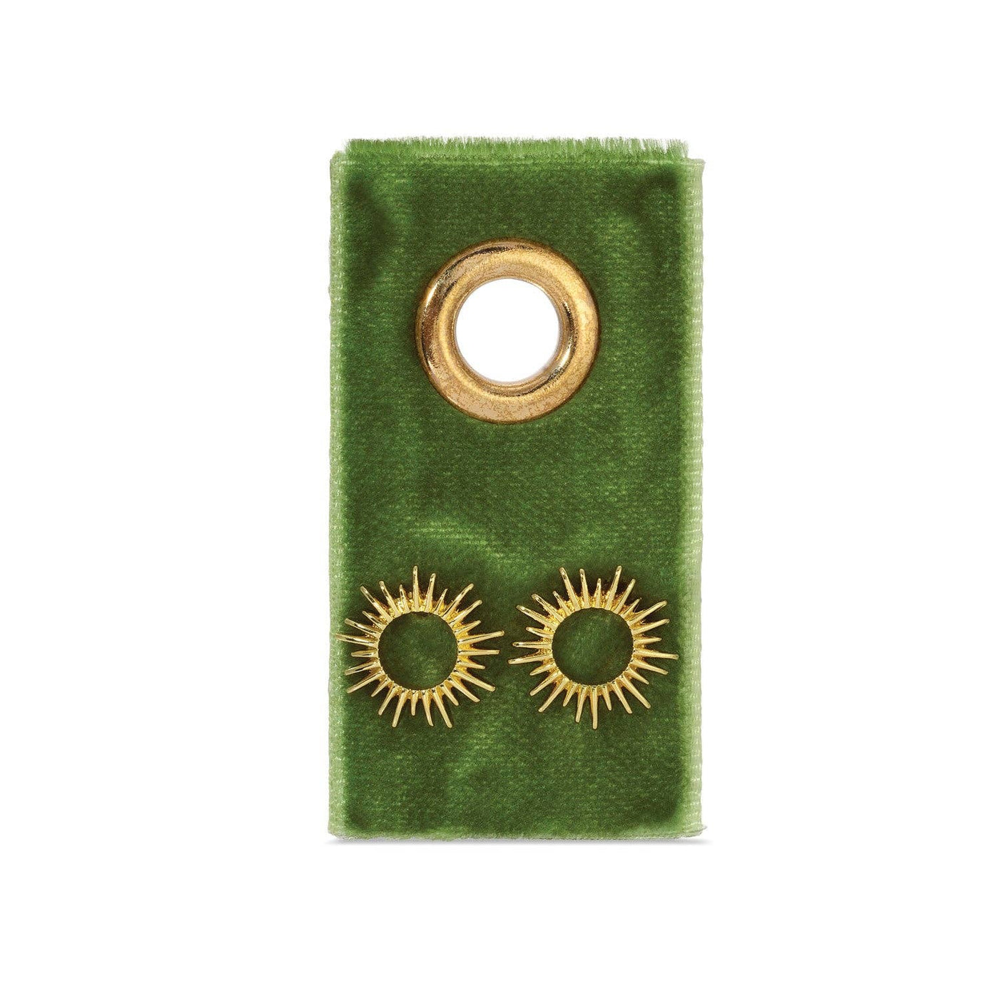 Open Sun Studs On Velvet Gift Tag – Pulp & Circumstance