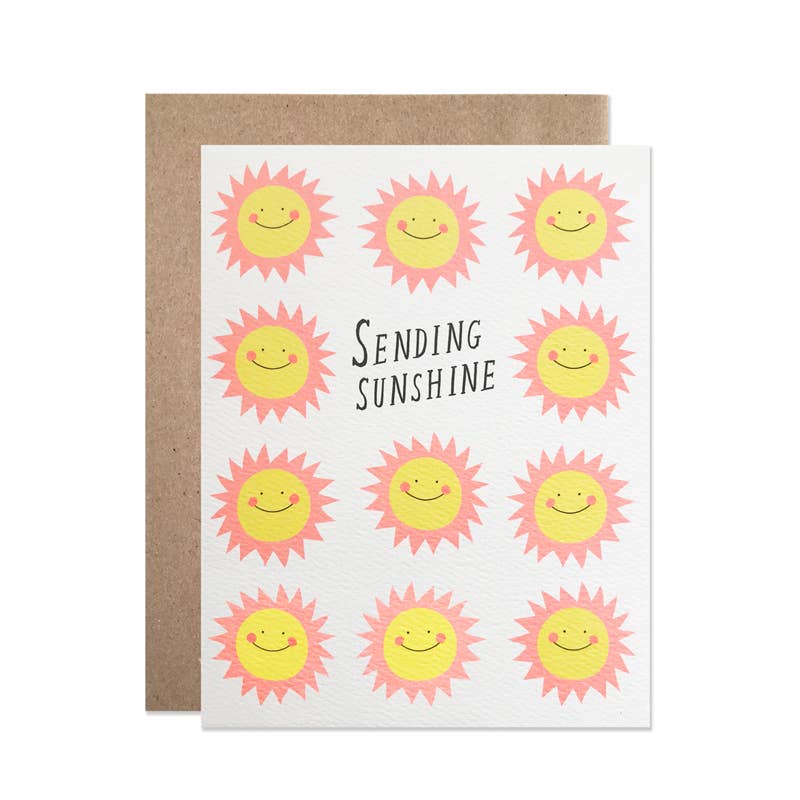 Sending Sunshine Card – Pulp & Circumstance