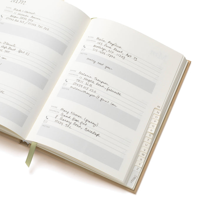 Address Book, A5 Hardcover - Floral Patchwork – Pulp & Circumstance