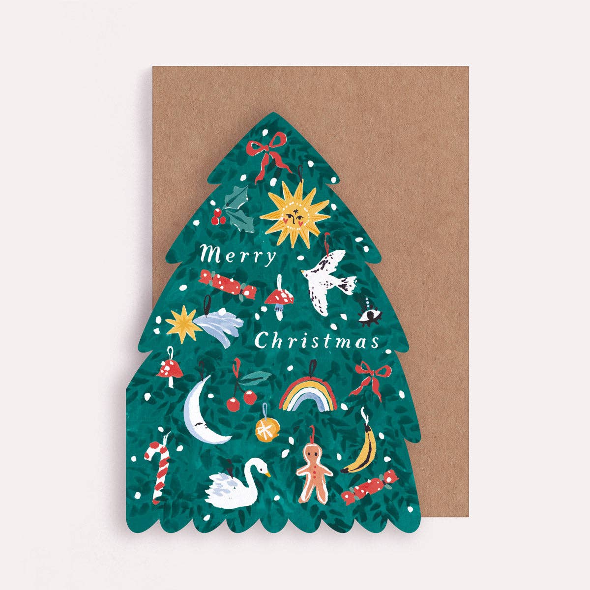 Tree Shape Christmas Card – Pulp & Circumstance