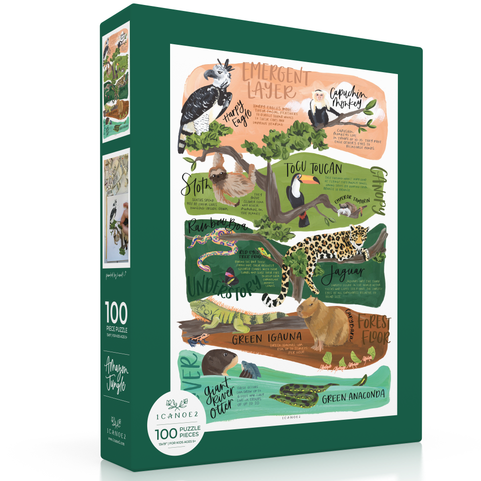Amazon Jungle Kids Puzzle – Pulp & Circumstance