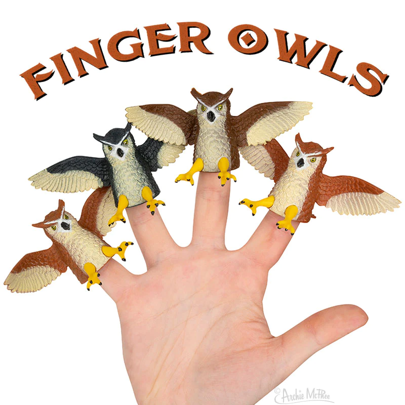 Owl Finger Puppet – Pulp & Circumstance